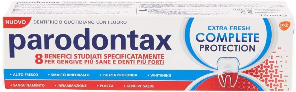 Il numero 1 del risparmio-PARODONTAX DENTIFRICIO COMPLETE EXTRA FRESH 75 ML