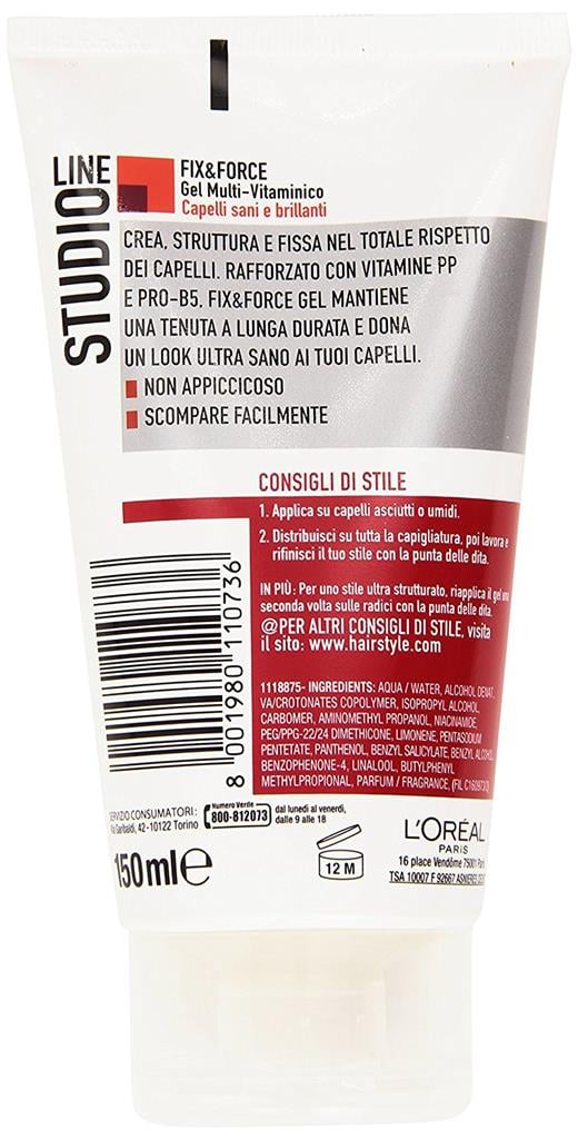 Il numero 1 del risparmio-STUDIO LINE GEL MULTIVITAMINICO FISSAGGIO ...