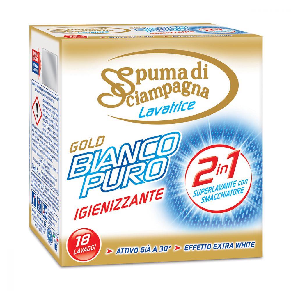 Il numero 1 del risparmio-SPUMA DI SCIAMPAGNA LAVATRICE 1KG BIANCO PURO ...