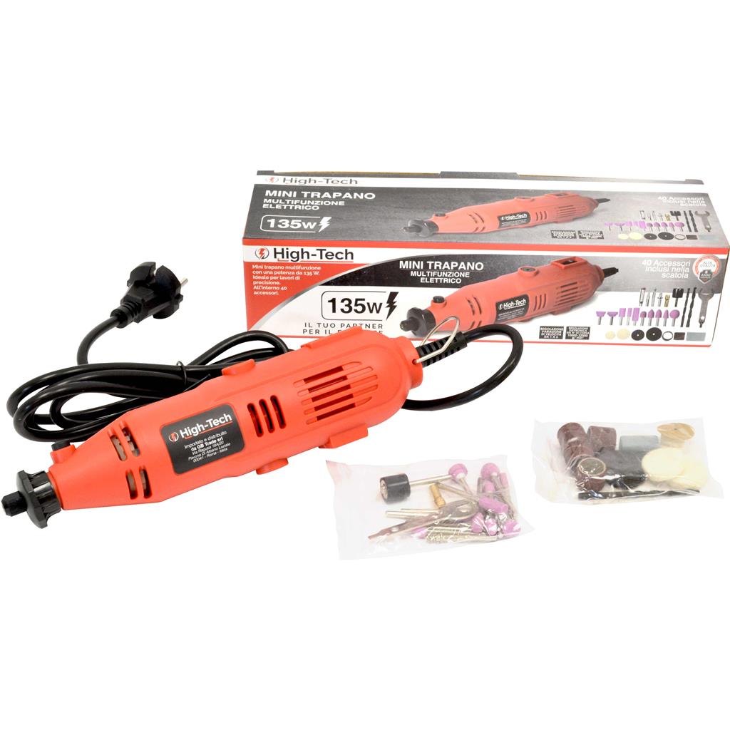 Il numero 1 del risparmio-SET MINI TRAPANO MULTIUSO ELETTRICO DA 135 W ...