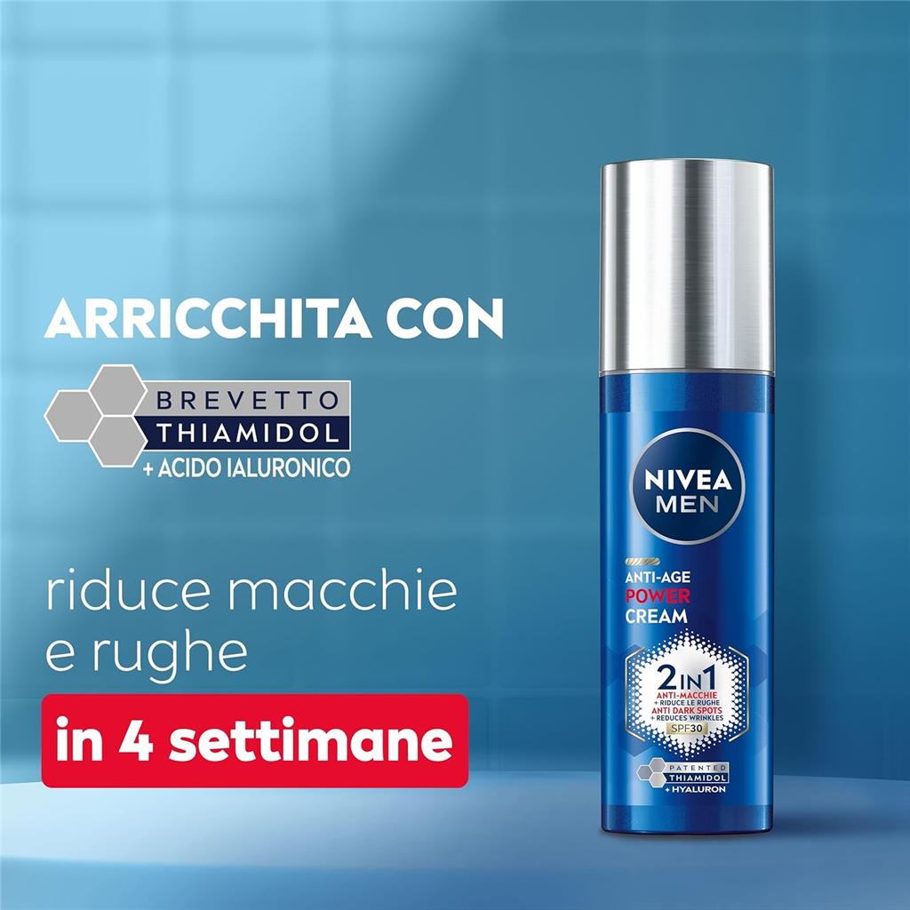 Il numero 1 del risparmio-NIVEA MEN CREMA VISO ANTI-AGE POWER CREAM 2 ...